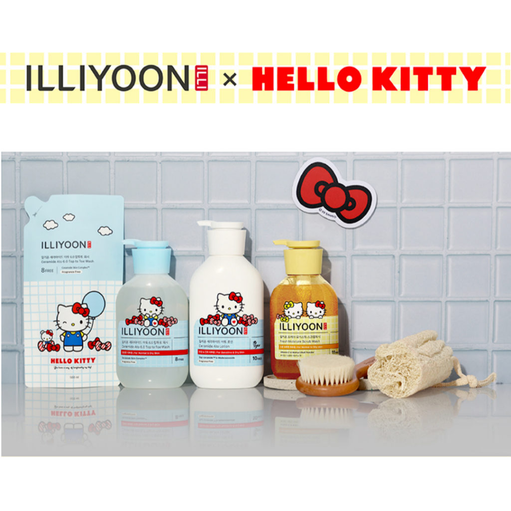 [ILLIYOON] Ato Lotion 600mL, Fresh Moisture Scrub Wash 400mL | 蝦皮購物