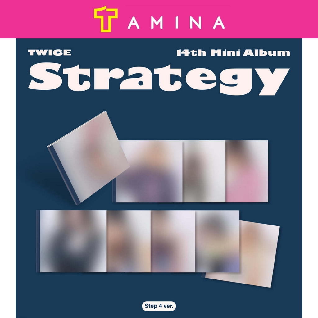 (Online POB) TWICE 14th Mini Album STRATEGY Step 4 Ver. SET | 蝦皮購物