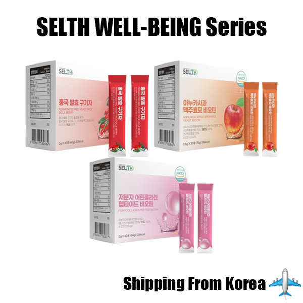 [SELTH] 發酵紅曲米枸杞 60g(2g*30T) / Annuca Apple Brewers 酵母生物素 75g | 蝦皮購物