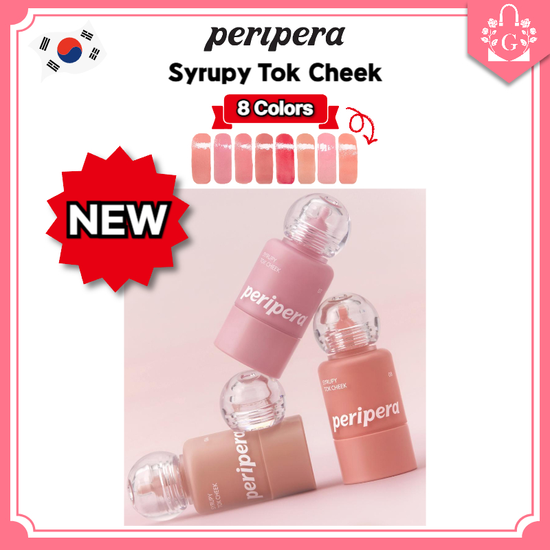♥️NEW 8 Colors♥️ [Peripera] Syrupy Tok Cheek | 蝦皮購物
