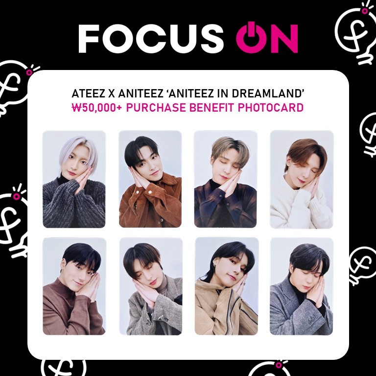 ATEEZ ANITEEZ IN DREAMLAND SPECIAL GIFT MERCH PHOTOCARD | 蝦皮購物