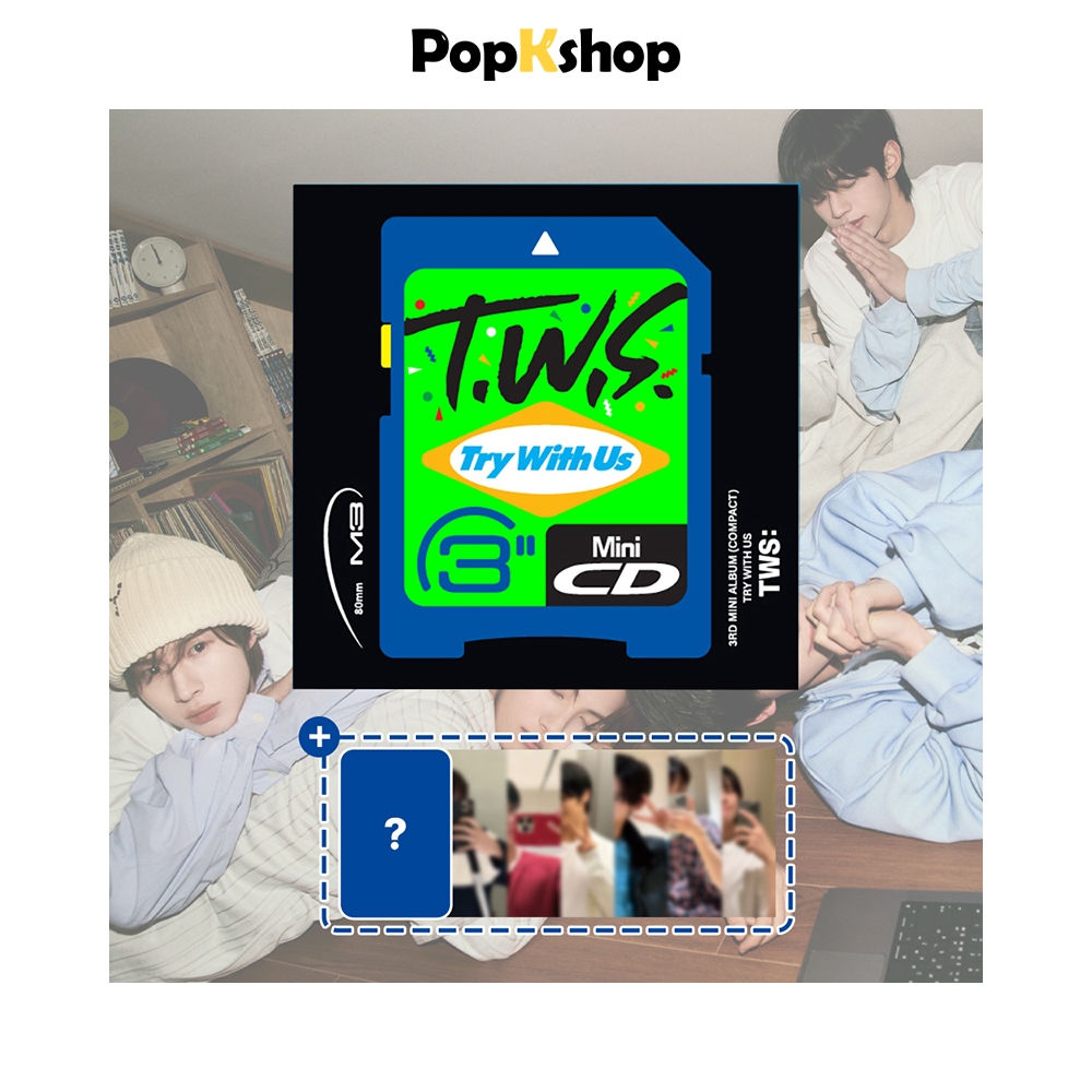 [特典] TWS 第3張迷你專輯 [ TRY WITH US ] COMPACT Ver | 蝦皮購物