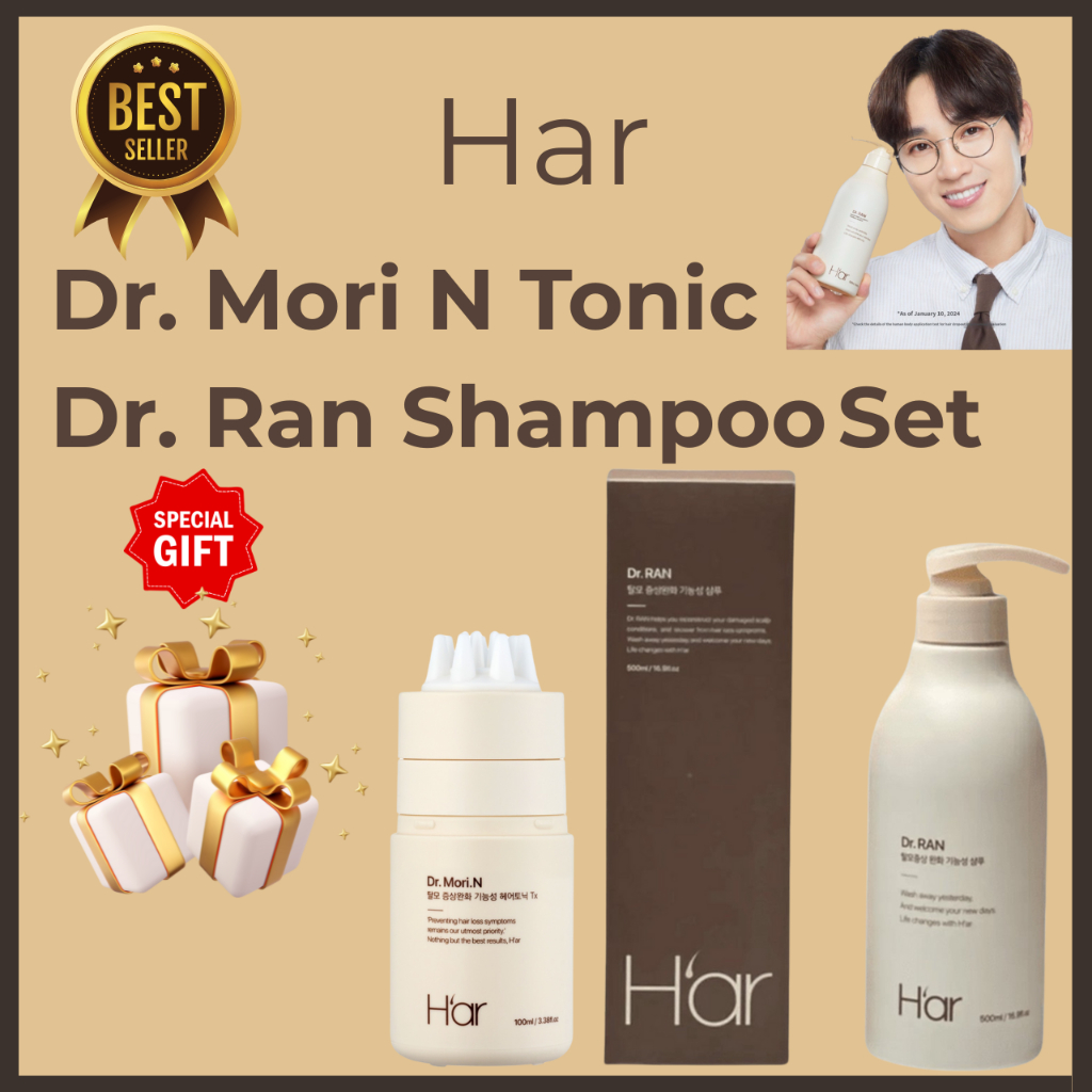 [H'ar] 頭皮護理 Dr. Mori N 護髮素 100 毫升 + Dr. Ran 洗髮水 500ml | 蝦皮購物