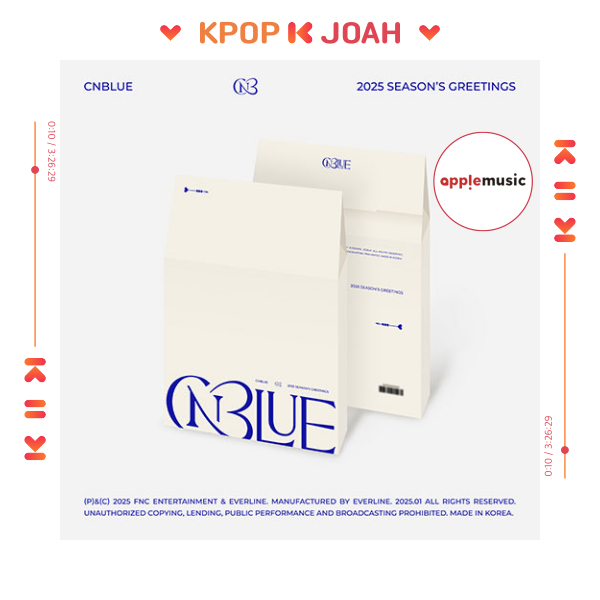 [POB] CNBLUE 2025 SEASON'S GREETINGS (10th Jan.2025) | 蝦皮購物