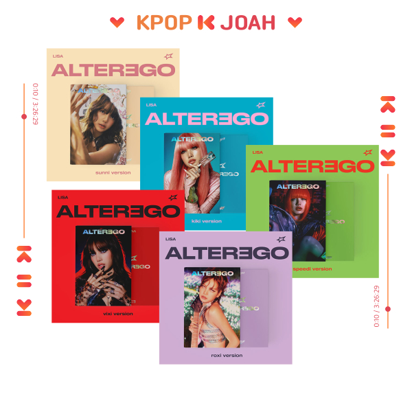 (PHOTOBOOK VER.) LISA [ALTER EGO] 1st Full Album | 蝦皮購物