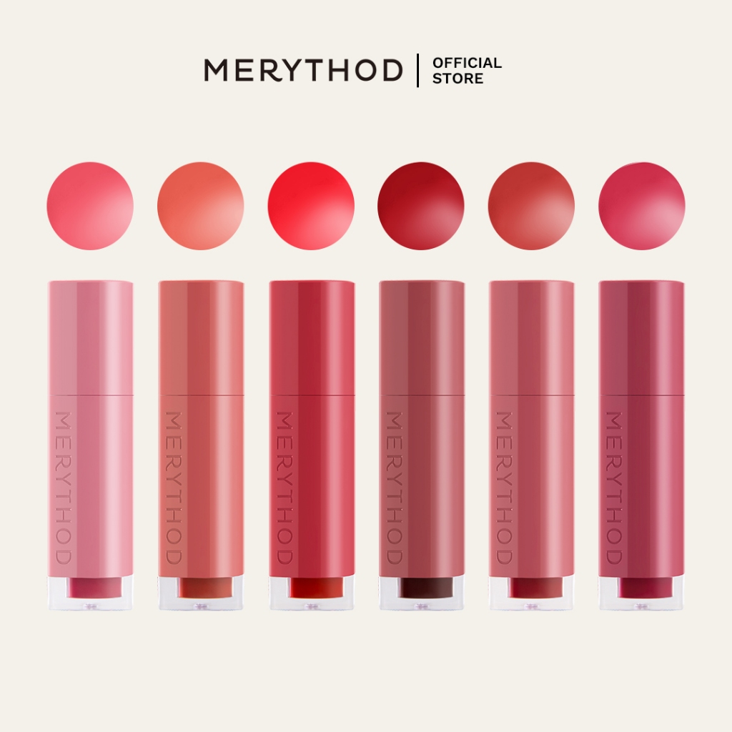 [MERYTHOD] 高保濕水霧唇釉 (6色可選) WATER-FIT BLUR TINT | 蝦皮購物