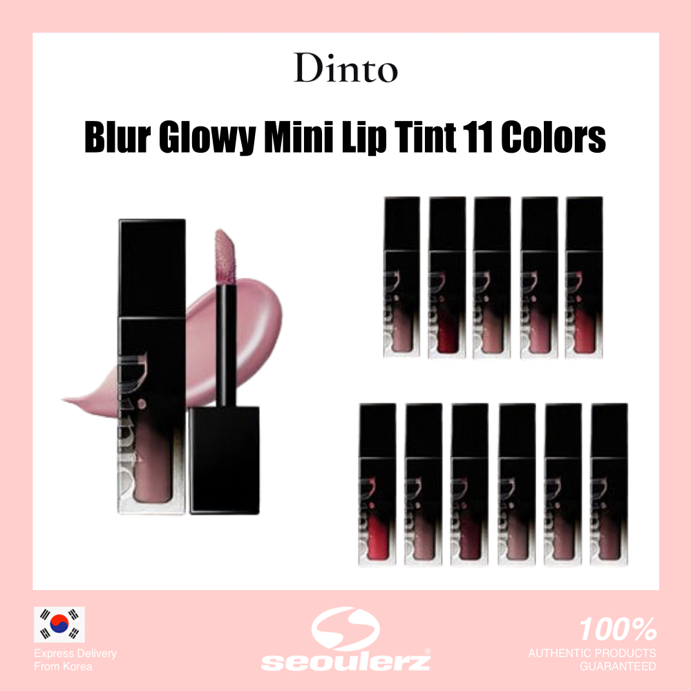 [Dinto] Blur Glowy Mini Lip Tint 11 Colors | 蝦皮購物