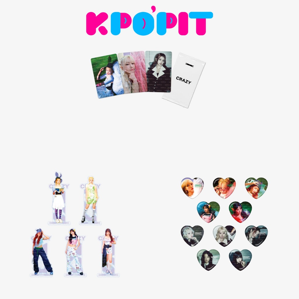 LE SSERAFIM JAPAN 3rd Single [CRAZY] Official Merch | 蝦皮購物