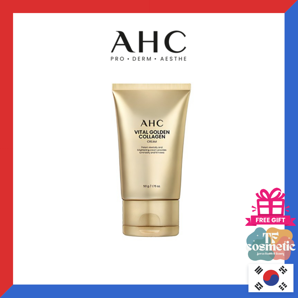 [AHC] Premium Vital 黃金膠原蛋白修護霜 (50g x 1入) / [來自韓國] | 蝦皮購物