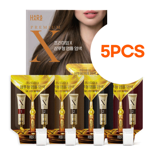 HAARAZ 5 分鐘快速染髮劑洗髮水安瓿變色洗髮水 | 蝦皮購物