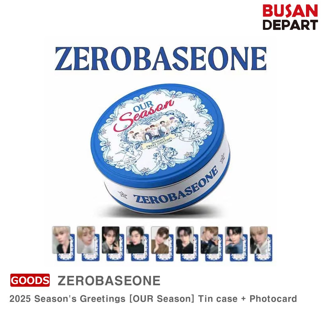 ZEROBASEONE 2025 Season's Greetings [OUR Season] case+pc | 蝦皮購物