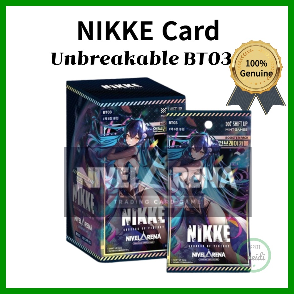 韓國 🇰🇷 Nikke card 耐克勝利女神牢不可破 BT03 Nivel ARENA | 蝦皮購物