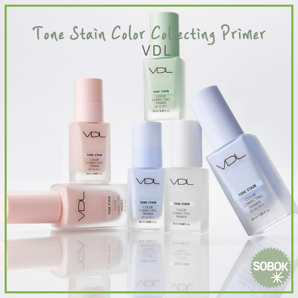 [VDL] Tone Stain Color Collecting Primer色調染色集色底漆4色 13ml 30ml | 蝦皮購物