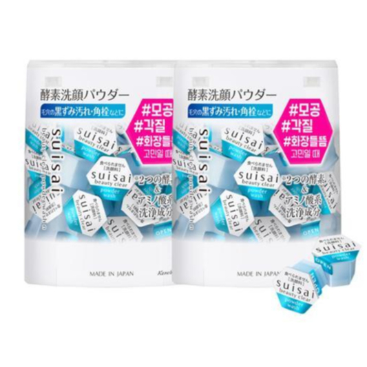 [SUISAI] Beauty Clear Powder Wash 32粒 x 2 | 蝦皮購物