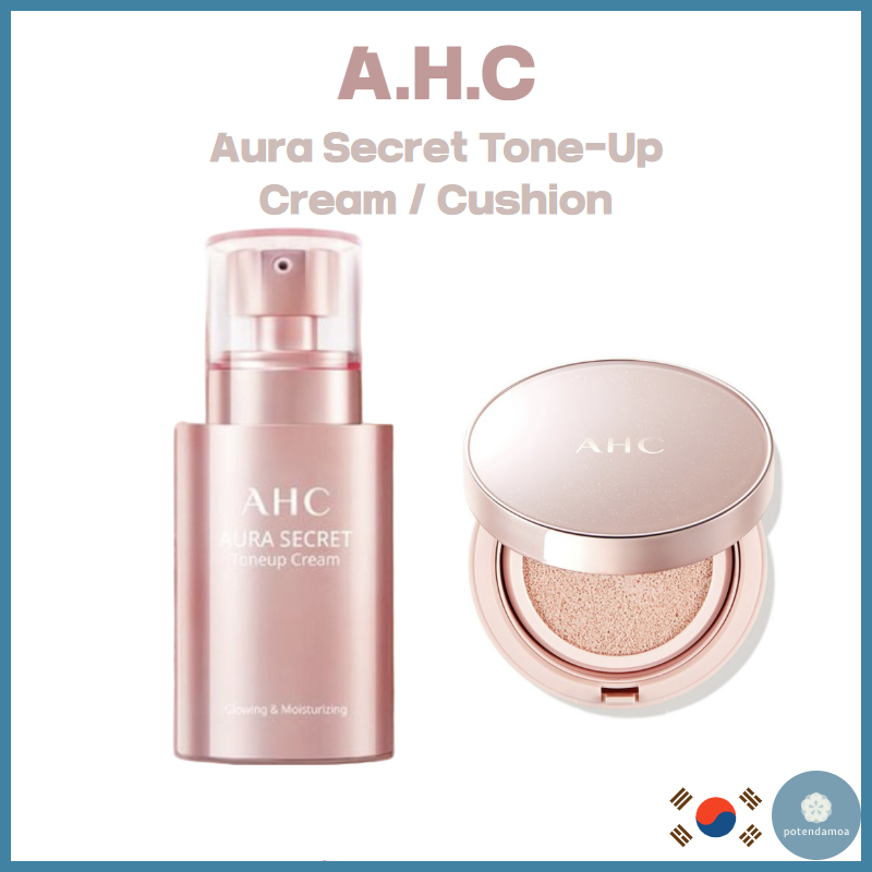 [AHC]Aura Secret Toneup 面霜 50g / 氣墊 15g/ SPF30 PA++/美白 | 蝦皮購物
