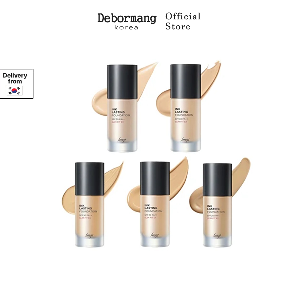 韓國 菲詩小舖 The Face Shop 霧面持久修身粉底液 EX 30ml | 蝦皮購物