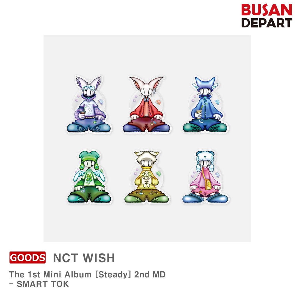 [SMART TOK]NCT WISH The 1st Mini Album [Steady] 2nd MD | 蝦皮購物