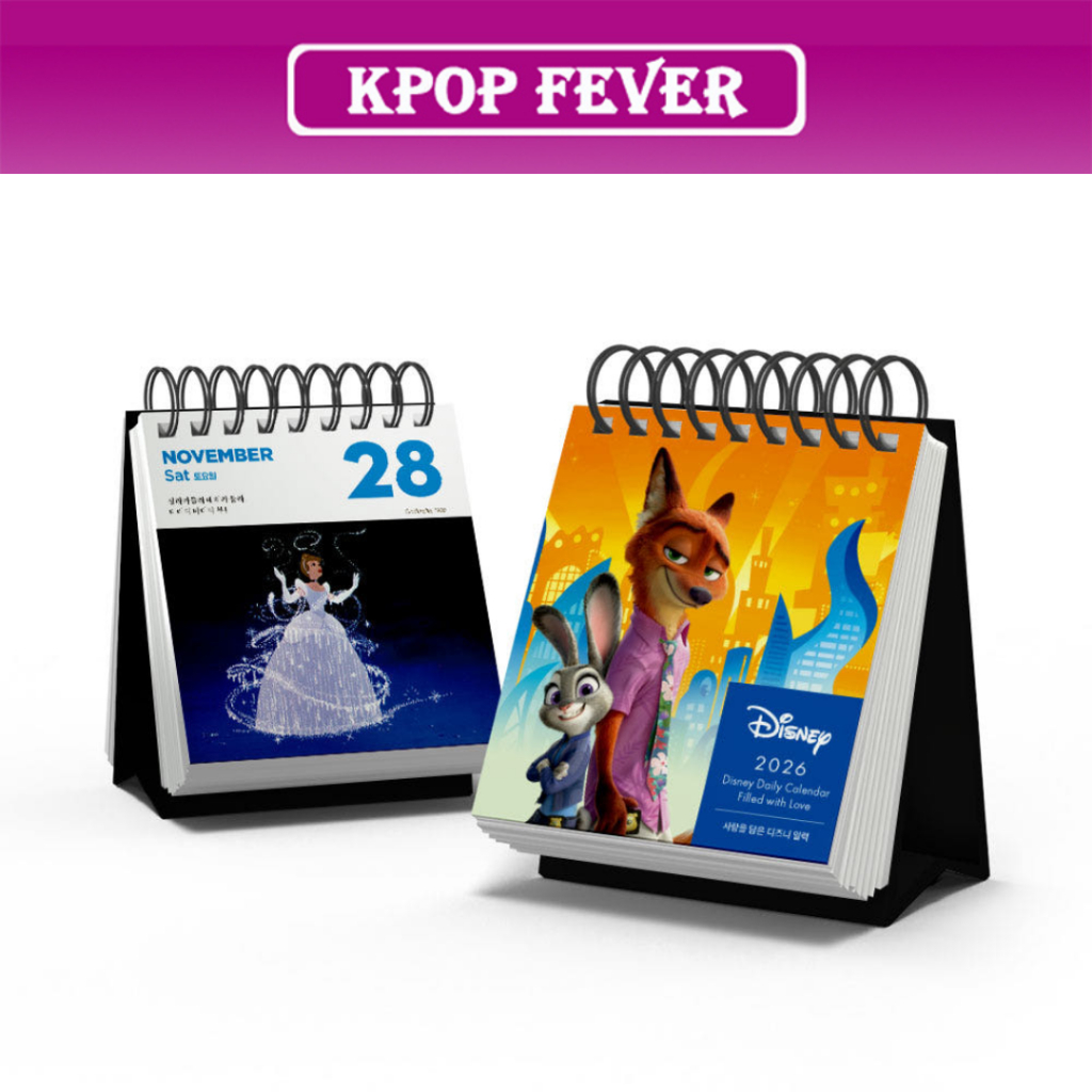 ZOOTOPIA Disney 2026 Official MD / Daily Calendar Zootopia 2 | 蝦皮購物