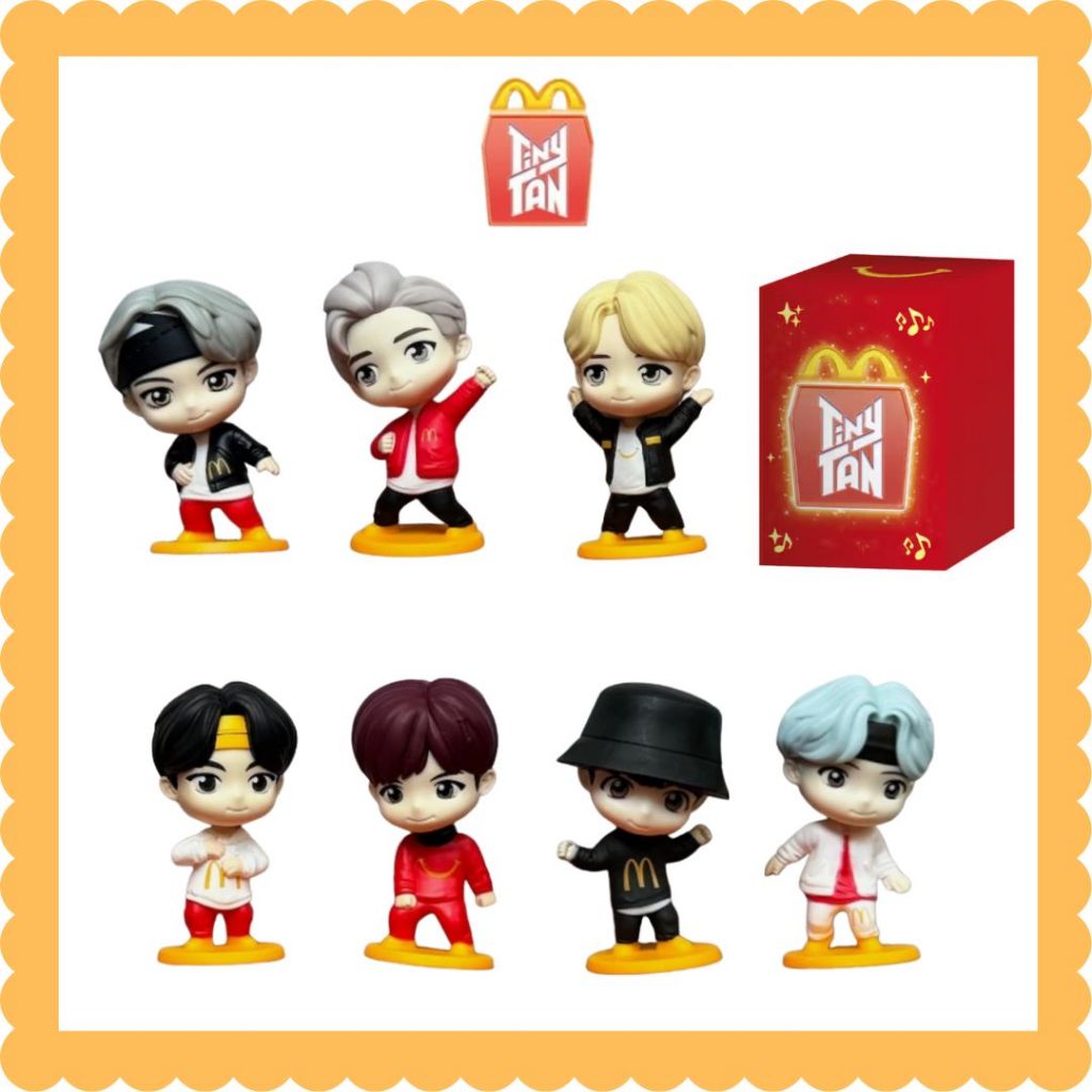 2025 年麥當勞 BTS TinyTAN Ver2 Happy Meal 玩具 BTS 迷你公仔 encore 版 | 蝦皮購物