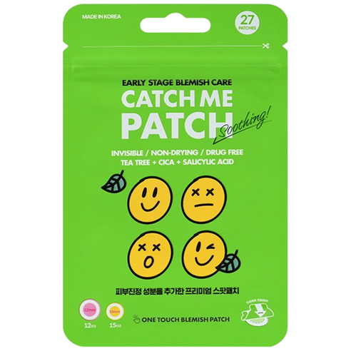 [Catch Me Patch] 舒緩斑點貼,27 片 x 7 包 | 蝦皮購物
