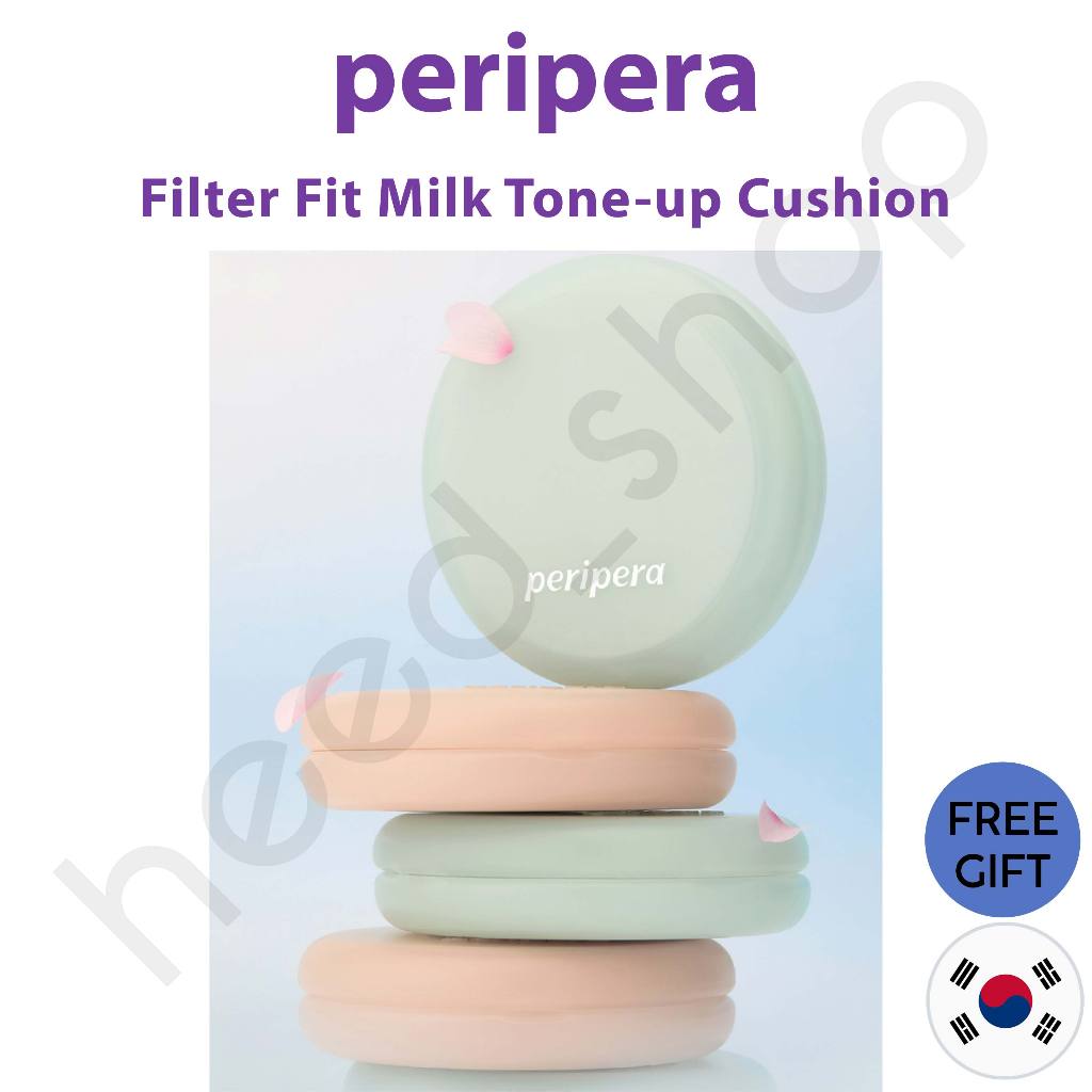 [PERIPERA] Filter Fit 牛奶提亮氣墊 / SPF50+PA++++ | 蝦皮購物