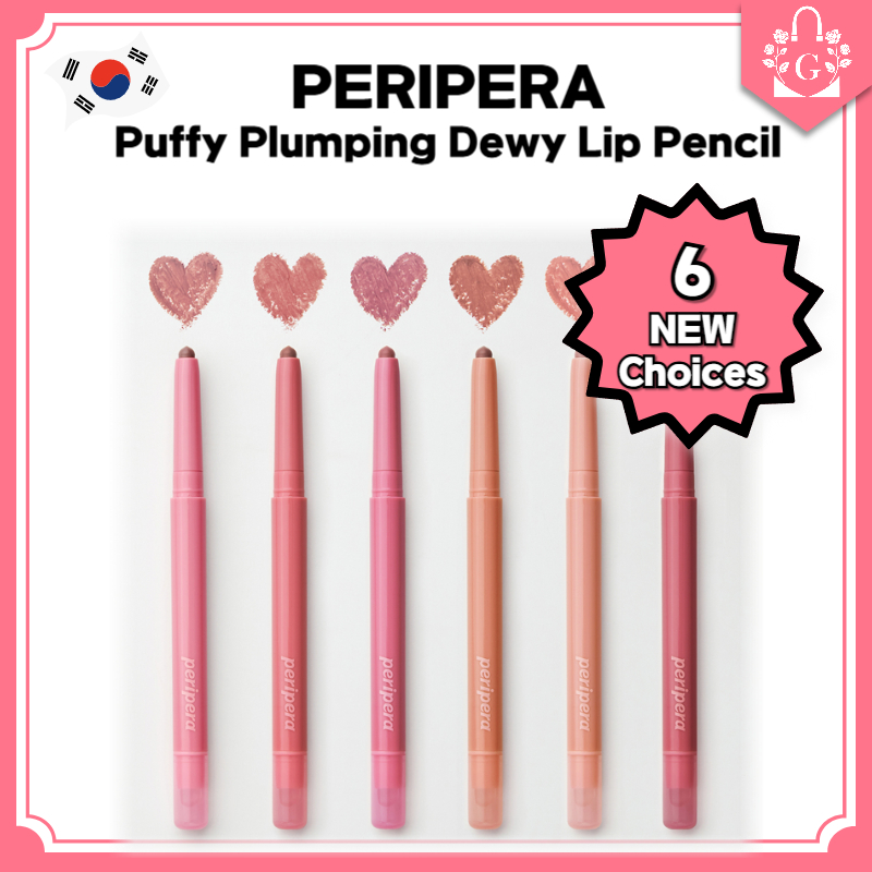 [NEW] PERIPERA Puffy Plumping Dewy Lip Pencil (6 Choices) | 蝦皮購物