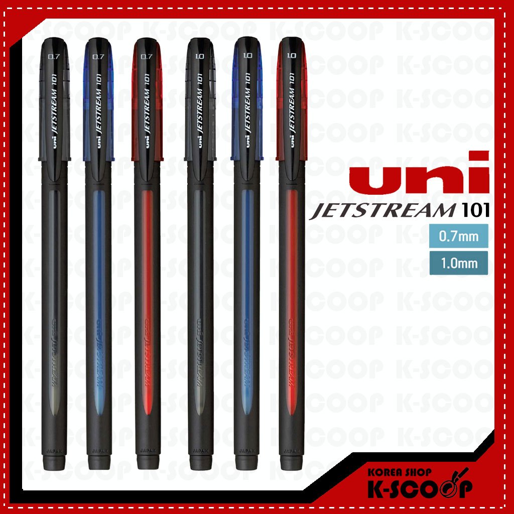 Uni Jetstream 101 圓珠筆 0.7mm SX-101-07 / 1.0mm SX-101-10 | 蝦皮購物