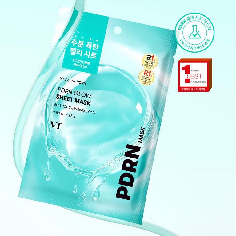 [韓國製造] VT Panax PDRN Glow 果凍面膜 – 25 g x 4 | 蝦皮購物