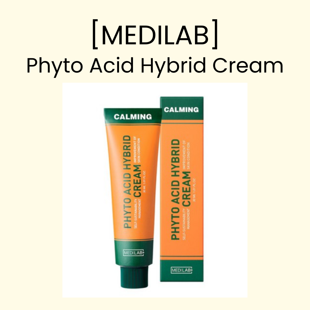 [MEDILAB] Phyto Acid Hybrid Cream 30ml | 鎮靜保濕 | PDRN + β-葡聚醣 | 蝦皮購物