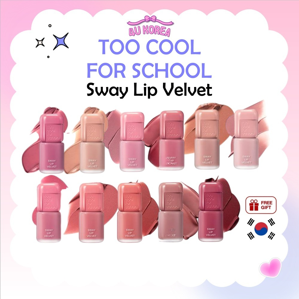 TOO COOL FOR SCHOOL Sway 唇釉 3.3g - 11 色 / K-BEAUTY | 蝦皮購物