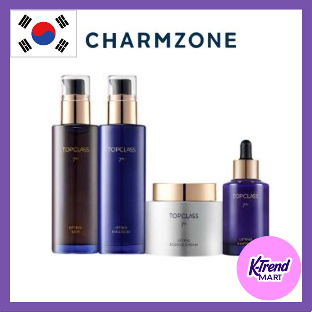 [CHARMZONE] TopClass Lift 7th Skincare Set Toner 120ml,乳液 12 | 蝦皮購物