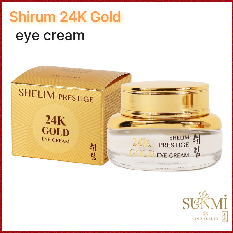 【韓國直銷】SHELIM 24K Gold Prestige Eye Cream 功能性化妝品提亮皺紋改善 | 蝦皮購物