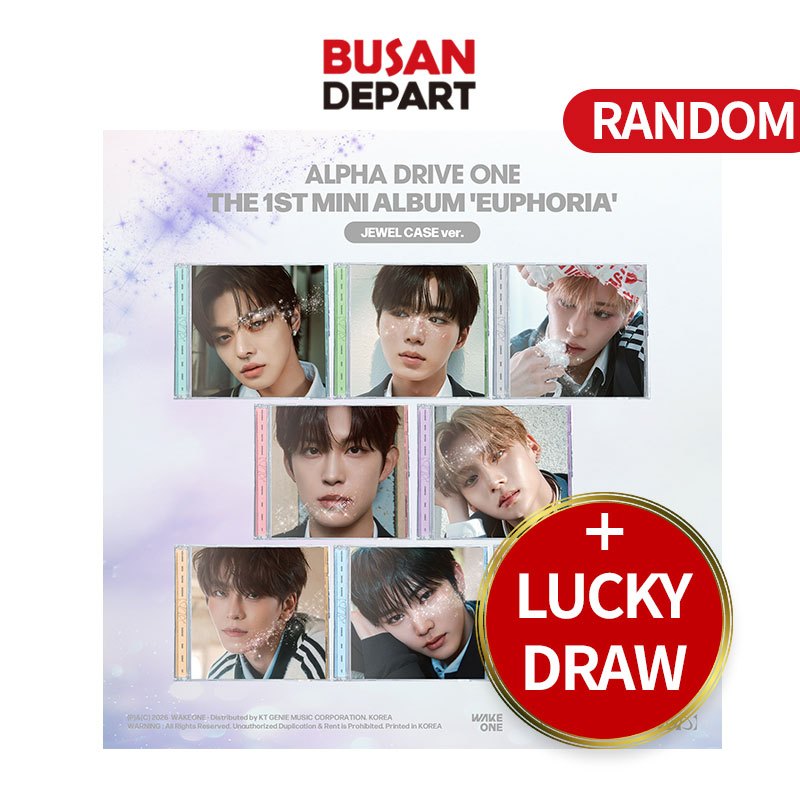 [Lucky Draw]ALPHA DRIVE ONE [EUPHORIA] JEWEL CASE ver. | 蝦皮購物