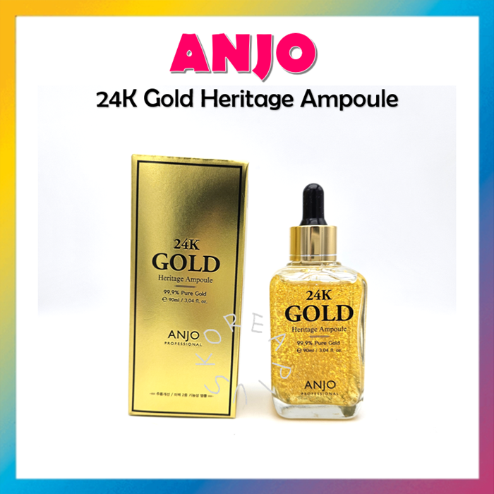 [ANJO] 24K Gold Heritage Ampoule 90ml | 蝦皮購物