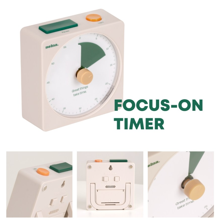 [nelna] Focus On Timer Google Pomodoro Clock 學習時間定時器/防滑框 | 蝦皮購物