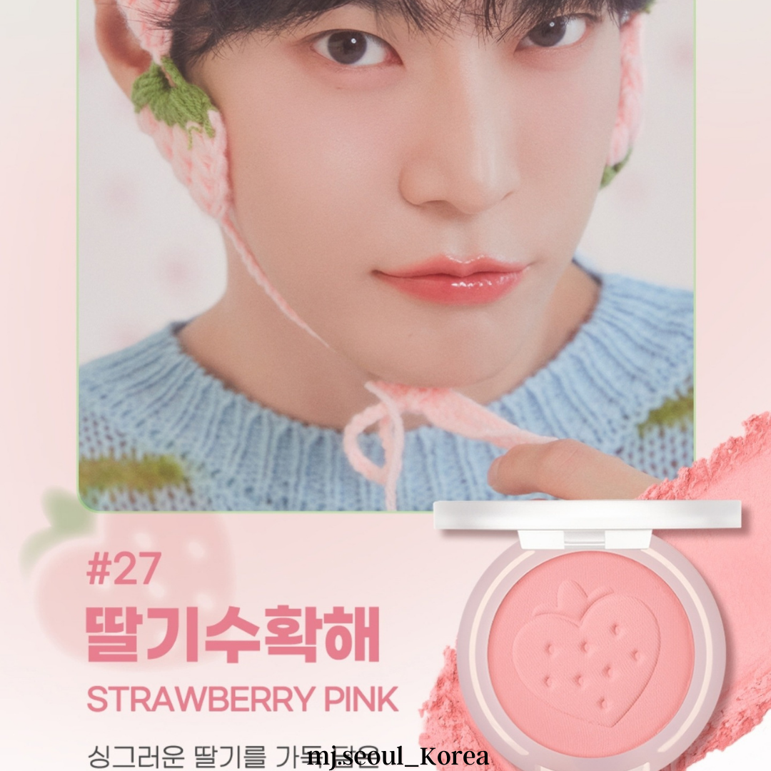 peripera Pure Blushed Sunshine Cheek Soft Berry | 蝦皮購物