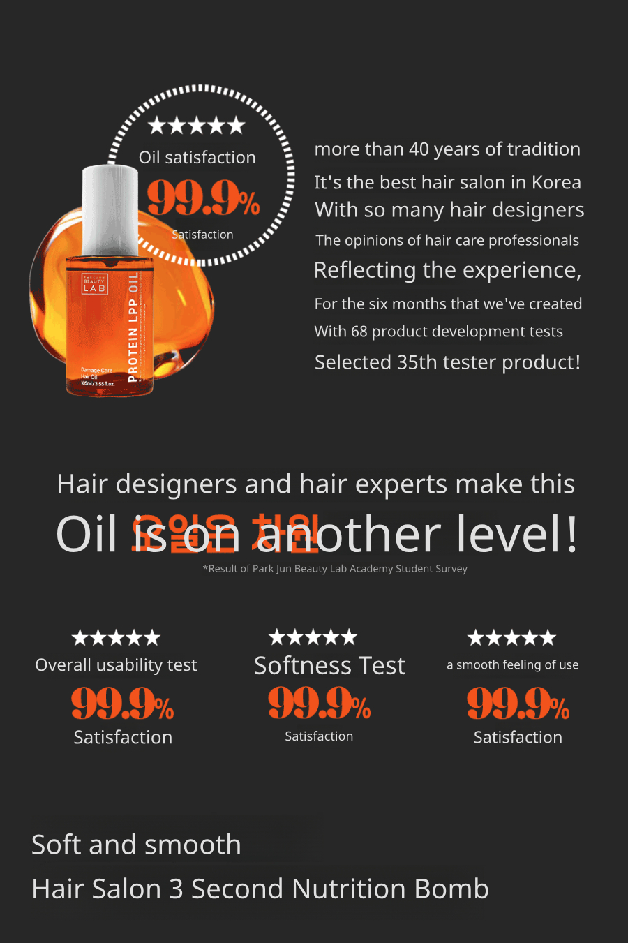 Parkjun Beauty Lab LPP 蛋白質髮油 105ml(蛋白質護髮精華) | 蝦皮購物