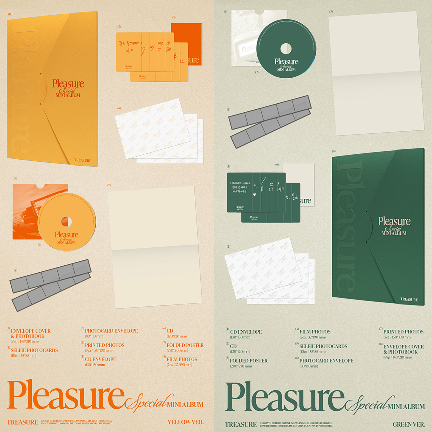 TREASURE - SPECIAL Mini Album [PLEASURE] (Standard ver.) | 蝦皮購物