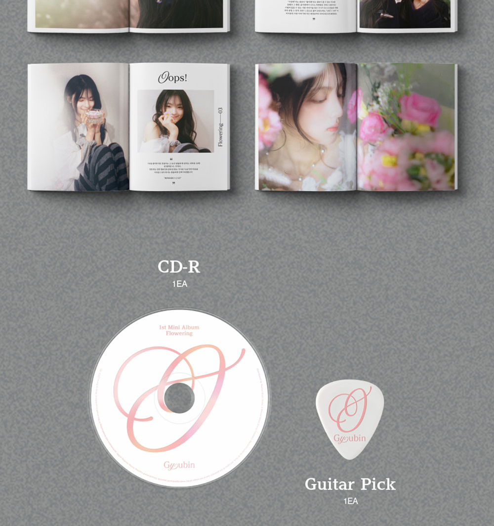 Gyubin [FLOWERING] 1st Mini Album (26th Feb.2025) | 蝦皮購物
