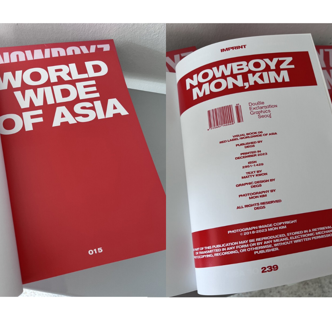 Nowboyz BOOK SERIES VER.6 紅標 - 亞洲全球 | 蝦皮購物