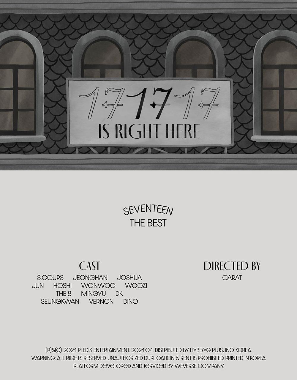 SEVENTEEN - [17 IS RIGHT HERE] (Weverse Albums ver.) | 蝦皮購物