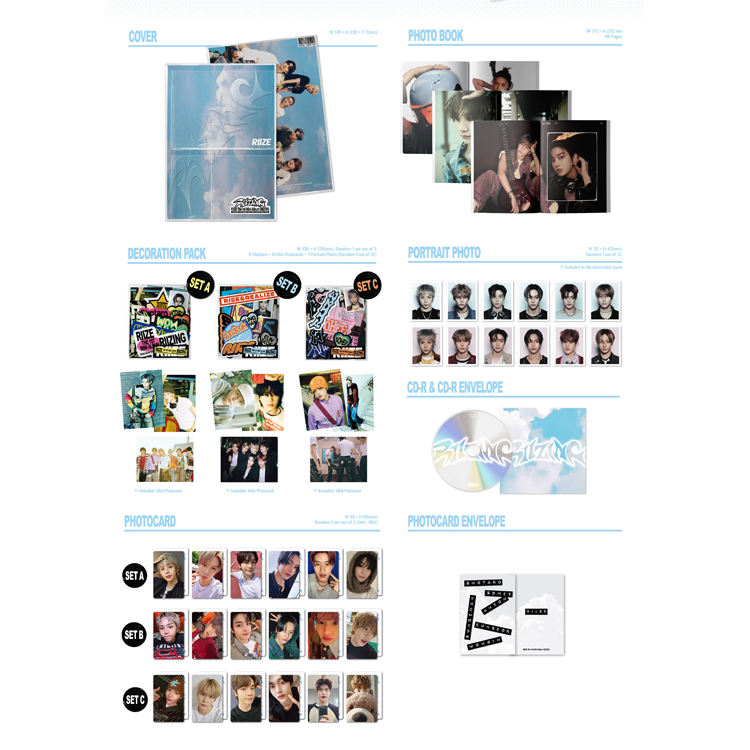 RIIZE - 第1張 迷你專輯 [RIIZING] Collect Book版 | 蝦皮購物