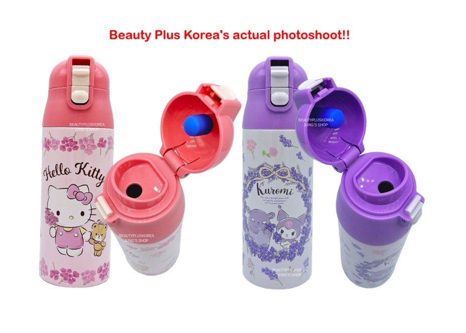 【SKTER】花卉系列不銹鋼瓶 360ml Kitty, Kuromi SDPC4 | 蝦皮購物