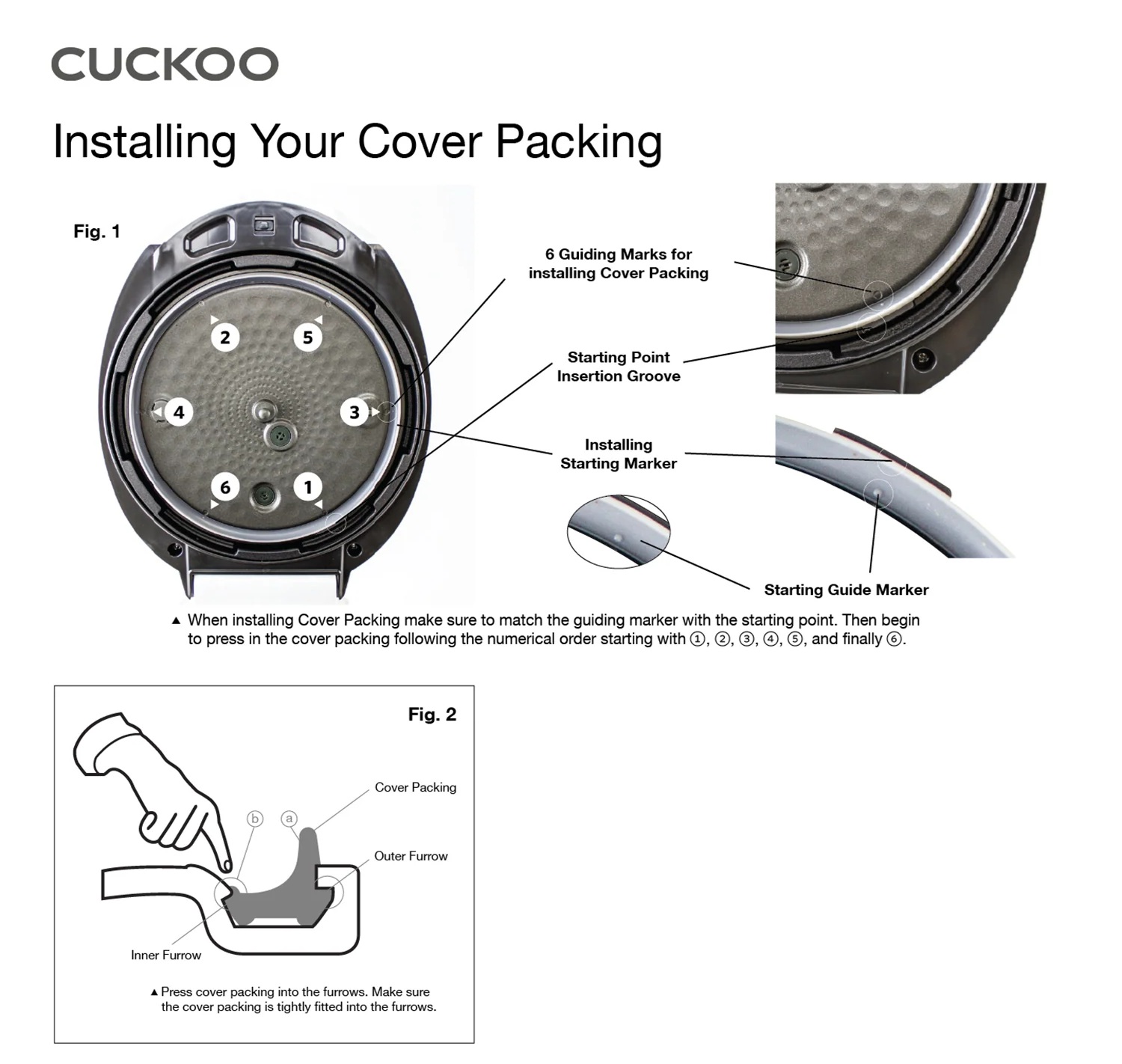 [CUCKOO] Pressure Cover Packing Replacement 壓力蓋包裝更換環 CCP-03 | 蝦皮購物