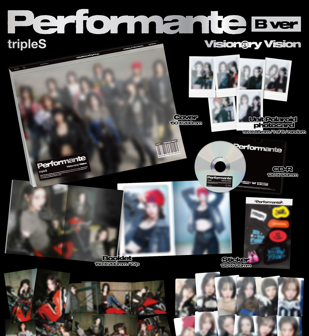 tripleS [Visionary Vision 'Performante'] FULL ALBUM | 蝦皮購物