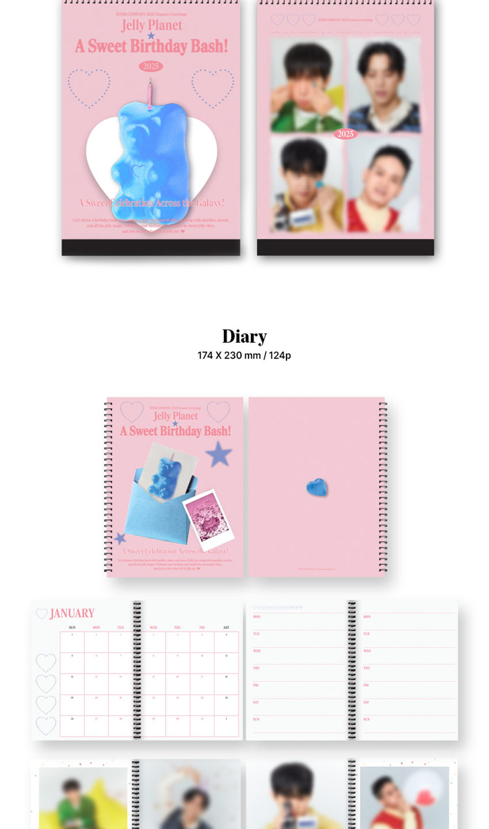 [POB] BTOB [A Sweet Birthday Bash!] 2025 SEASON'S GREETINGS | 蝦皮購物