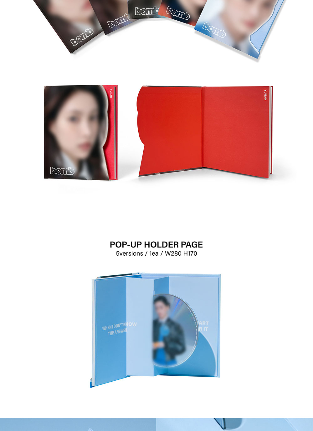 [POB] (GLLIT Ver.) ILLIT [bomb] 3rd Mini Album | 蝦皮購物