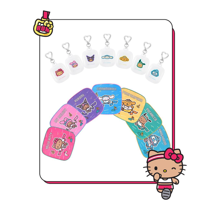 三麗鷗 [Filimili X Sanrio Characters] NEW Cute Run Sanrio colla | 蝦皮購物