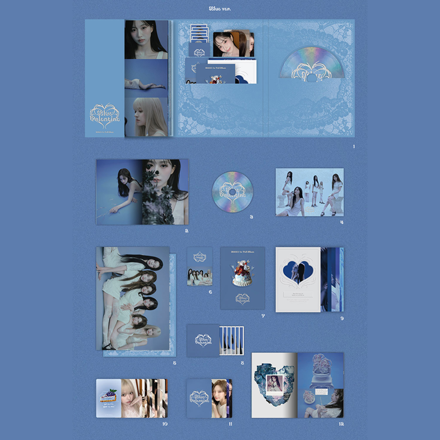 NMIXX - 1st Full Album [Blue Valentine] (Standard 版) | 蝦皮購物