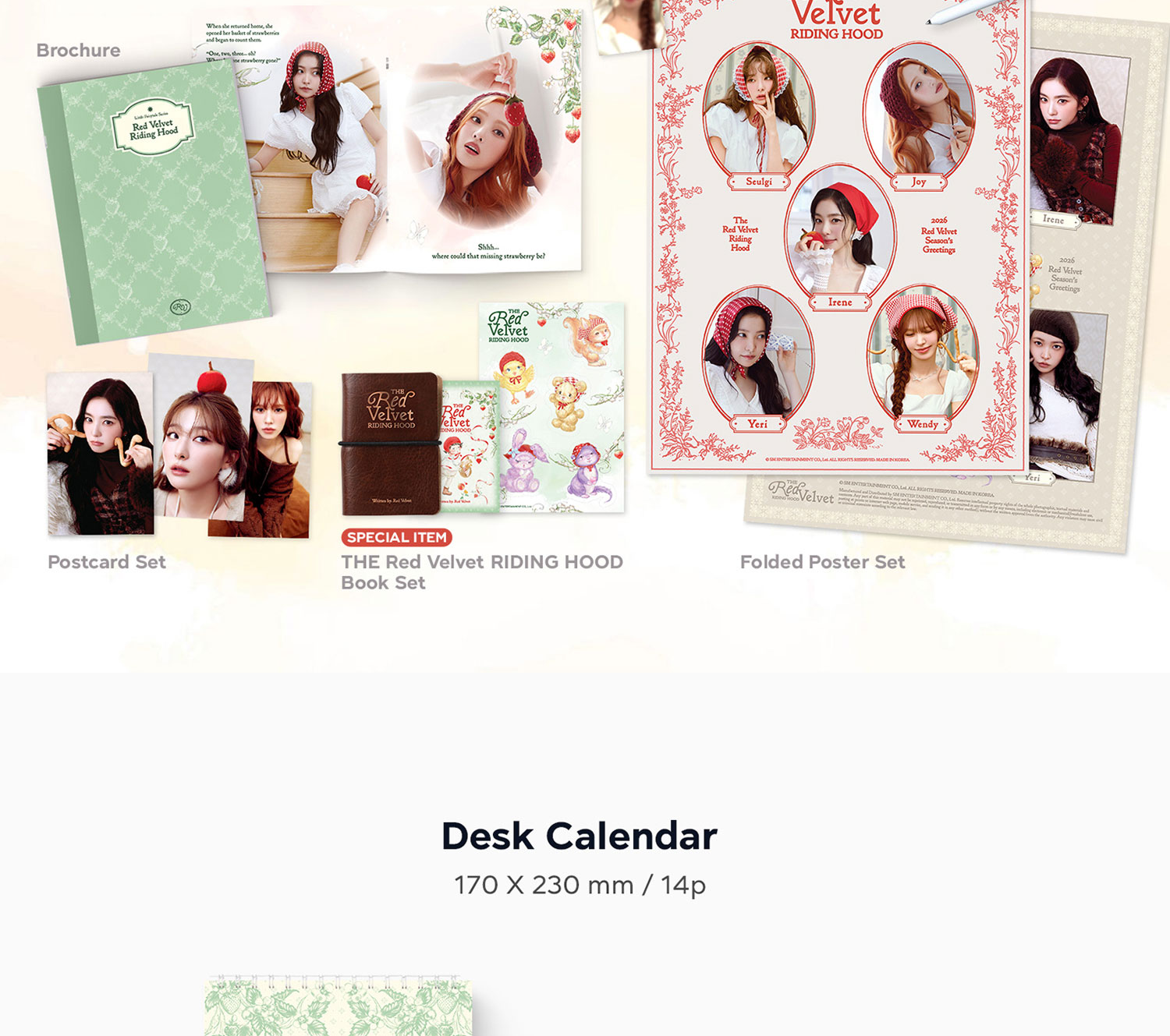 [POB] Red Velvet [RIDING HOOD] 2026 SEASON'S GREETINGS | 蝦皮購物